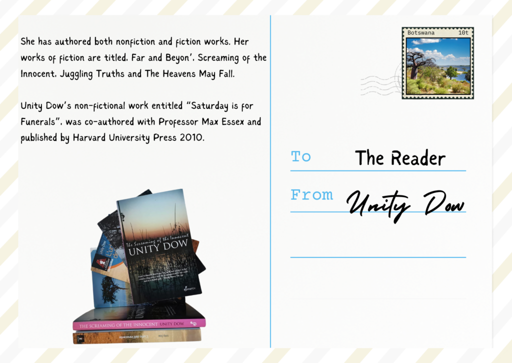 Founder & Author - Unity Dow